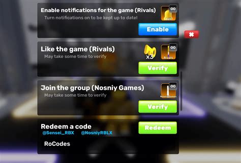 Roblox Rivals Codes April 2026 Rocodes
