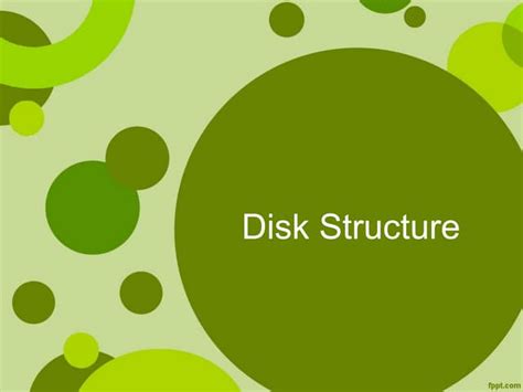 Disk Structure Ppt