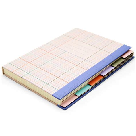 Retro Design Divider Notebook With Ruler Retrofestive Ca