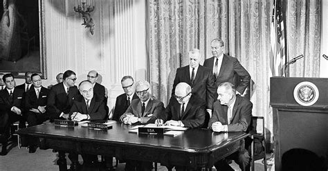 Signing The Outer Space Treaty The Planetary Society