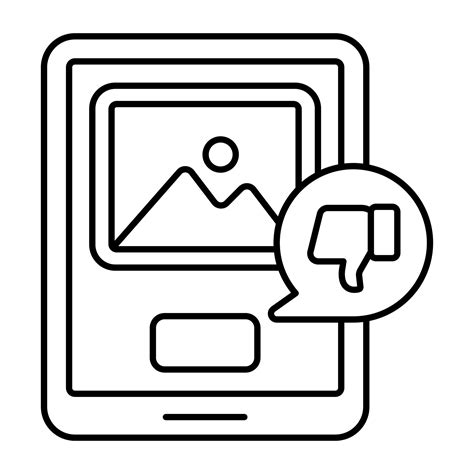 Negative Feedback Icon Editable Vector 24169160 Vector Art At Vecteezy