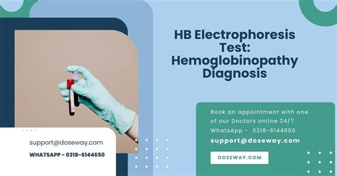 Hb Electrophoresis Test Hemoglobinopathy Diagnosis