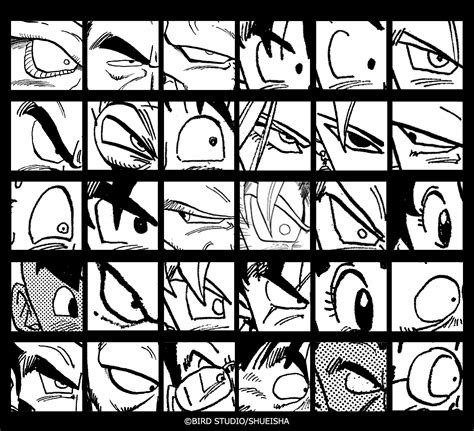 How To Draw Dragon Ball Z Eyes