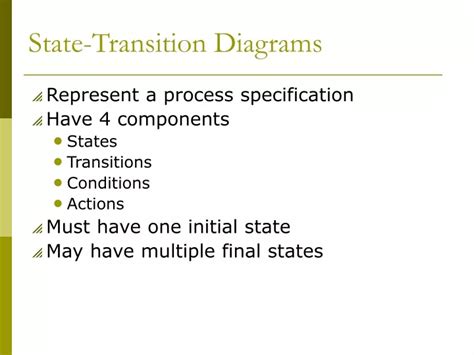 Ppt State Transition Diagrams Powerpoint Presentation Free Download Id9529151