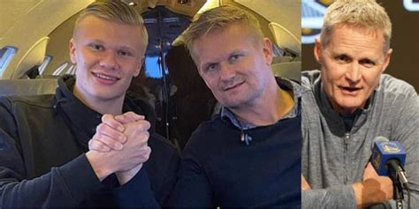 Why Does Alf Inge Haland Look Like Someone Inserted Steve Kerrs Face On Erling Haland Scrolller