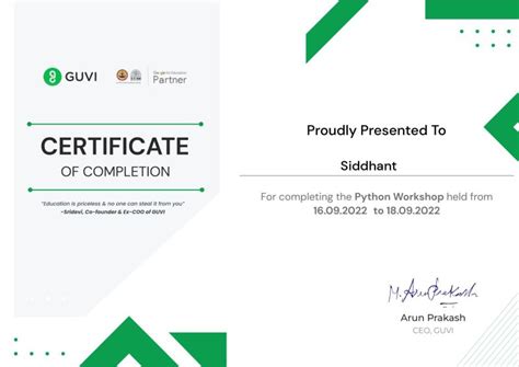 Siddhant Kumar Rajput On Linkedin Guvi Python Research