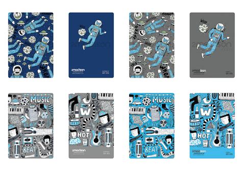 ASTRO MUSIC PATTERN On Behance
