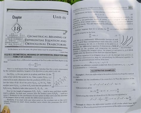Orthogonal Trajectory And Constant Coficiant Computer Science Sl