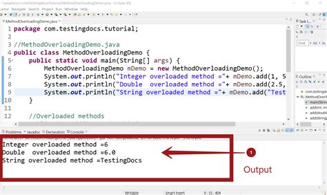 Method Overloading In Java Testingdocs