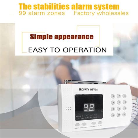 Wireless Home Security System Auto Dial Pstn Telep Grandado