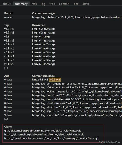 Linux内核源码下载 linux源码下载 CSDN博客