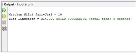 Program Menghitung Luas Lingkaran Blog For IT