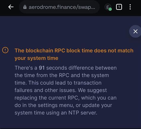 Rpc Block Time Error Raerodromefinance