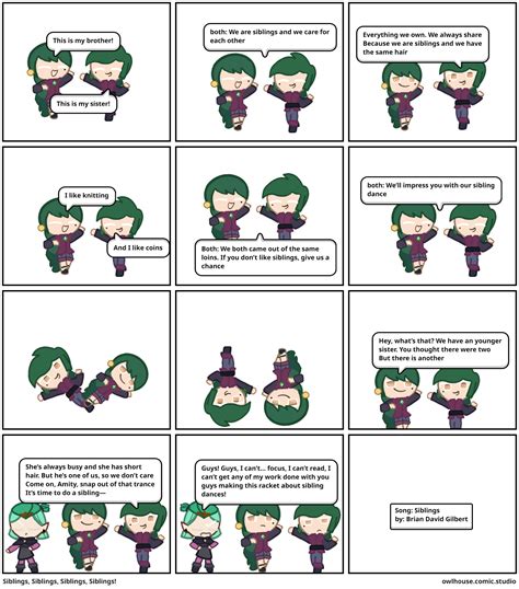 Siblings Siblings Siblings Siblings Comic Studio