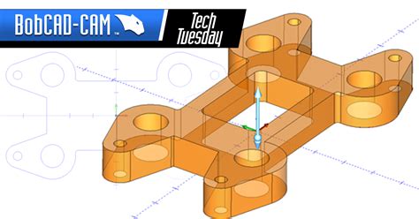 Tech Tuesday Applying A Fillet And Center Pocket With Ease Using Bobcads V31 Cnc Software