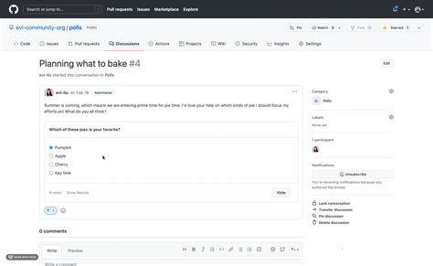 Discussions Polls The Github Blog