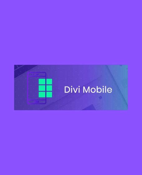 Divi Mobile Only Wp