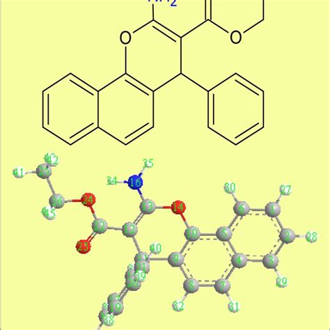Optimized Structure Of The New Compound “c” Ethyl Download Scientific Diagram