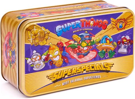 SUPER ZINGS THINGS ZŁOTA PUSZKA 9 FIGUREK SERIA 5 13312700939 - Sklepy ...