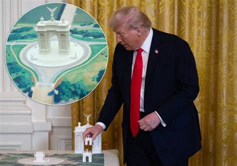 Donald Trump Unveils Plans For ‘arc De Trump Near Lincoln Memorial