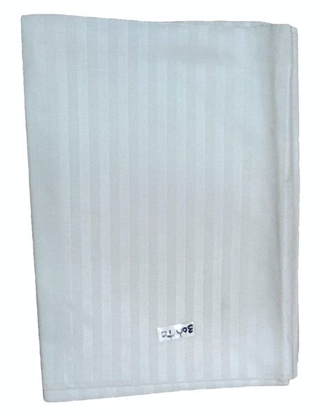 Size King Size Hotel White Satin Bedsheets At Rs 250piece In Pune