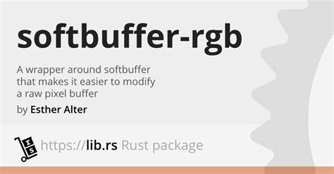 Softbuffer Rgb — Graphics Rendering In Rust Librs