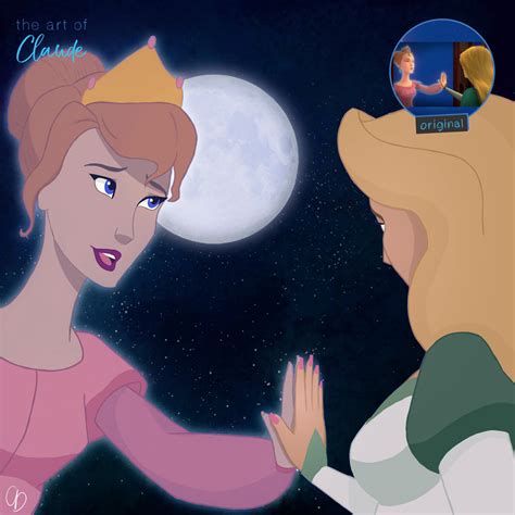 Odette And Queen Aubri Swan Princess Digital Art By The Art Of Claude