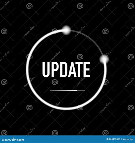 System Software Update And Upgrade Concept Loading Process Screen