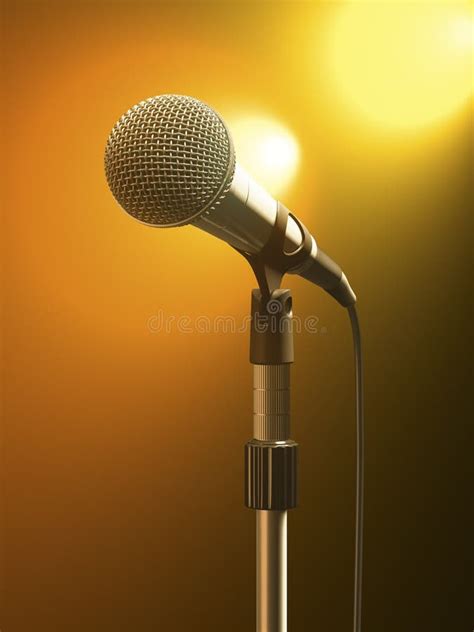 Microphone Stock Image Image Of Equipment Cable Music 11909141