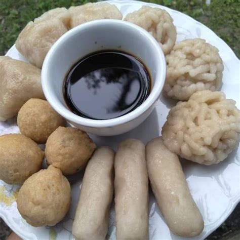 Jual Pempek Ikan Pempek Lenjer Besar Pempek Lenjer Mini Adaan Keriting Telor Kulit