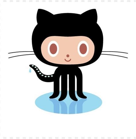 Github Octocat Logo Vector TOPpng