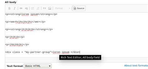 8 How To Get Html Source Code From Body Field In Node Type Edit Form