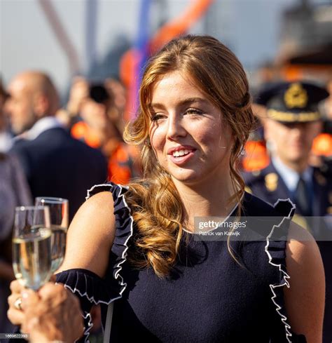 Princess Alexia Of The Netherlands Attends The Naming Ceremony Of Busqueda De Fotos Foto