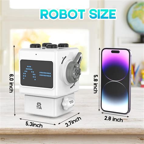 Jakmean Robot De Juguete Para Niños Robots Recargables Robot