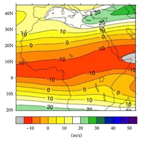 Latitude Month Distribution Of Correlation Coefficient Between Rainfall