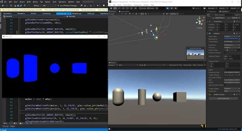Wip Interfacing With A Custom Opengl Renderer Using Unitys