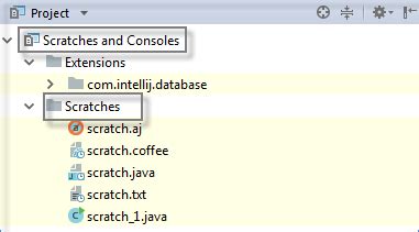 Where Are IntelliJ Scratch Files Located Stack Overflow