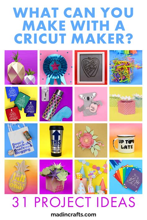 WHAT KIND OF CRAFTS CAN YOU MAKE WITH A CRICUT MAKER Crafts Mad In Crafts