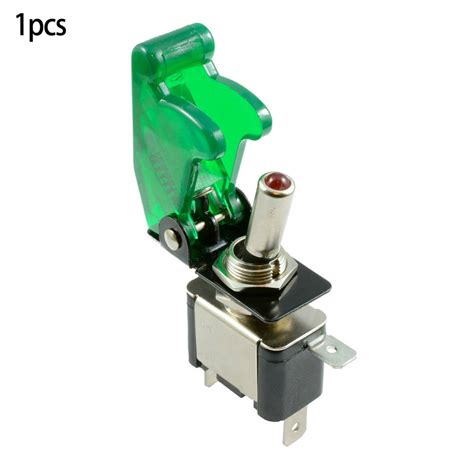 Toggle Switch Illuminated Led Toggle Switch Onoff 12v Dc 20a Car Dash