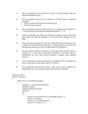 Solved Classes objetos e mtodos de acesso Implementar uma classe modelo Programação