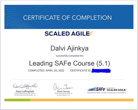 Ajinkya Dalvi On Linkedin Scaledagileframework Scaledagile Agile Growthmindset