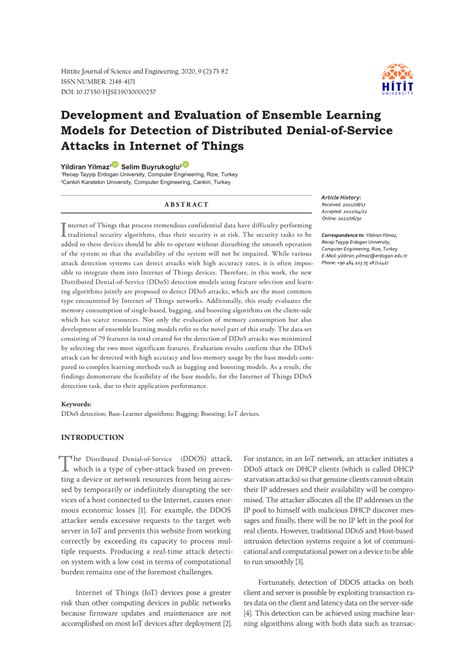 Pdf Development And Evaluation Of Ensemble Learning Models For