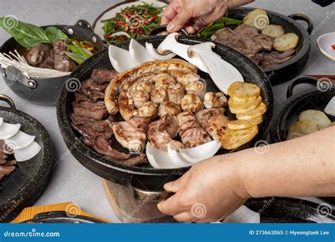 Assorted Beef Giblets Grilled Beef Intestines Stock Image Image Of Lunch Meat 273663065