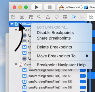 Xcode Remove All Breakpoints Stack Overflow