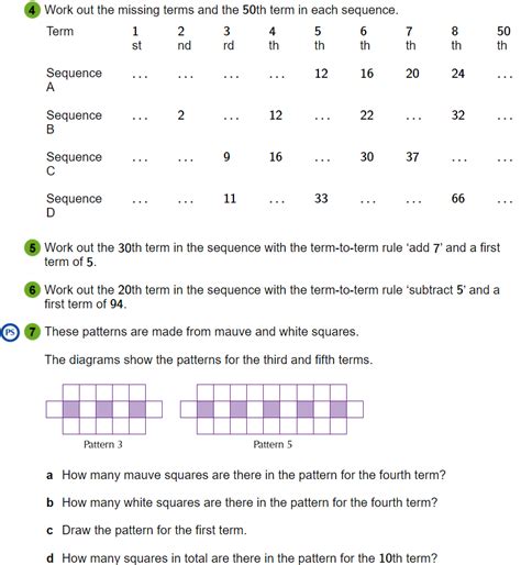 Finding Missing Terms — Gateways School