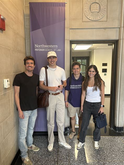 First Week Of Class Complete At Northwestern University Pritzker School Of Law Thanks To Dean