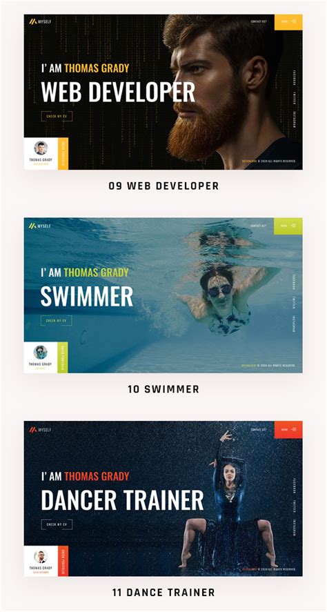Myintro Resume Cv Portfolio Bootstrap 4 Template Thememag