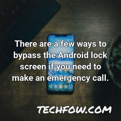 Android How To Bypass Lock Screen New Data TechFOW