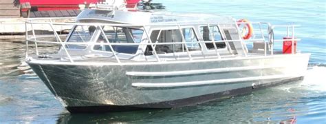 New 31′ Crew Boatwater Taxi With Surface Drive Eaglecraft