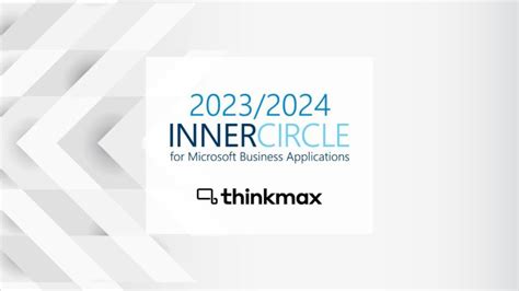 Thinkmax on LinkedIn: Thinkmax achieves the 2023-2024 Microsoft Business Applications Inner…